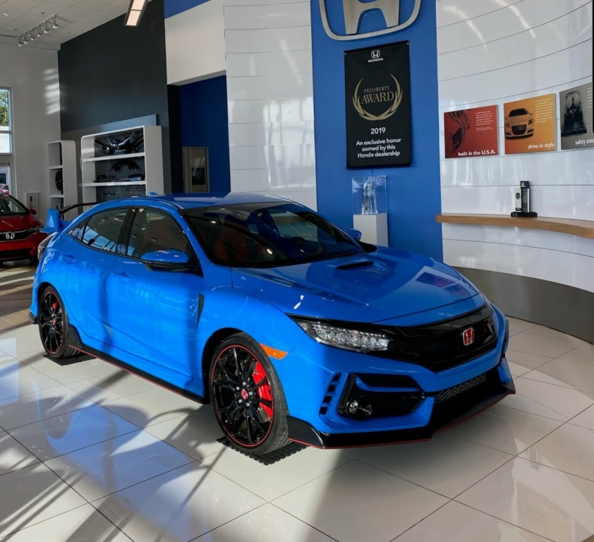 Really? Your new Type R was the only way to transport your 2 bed ...